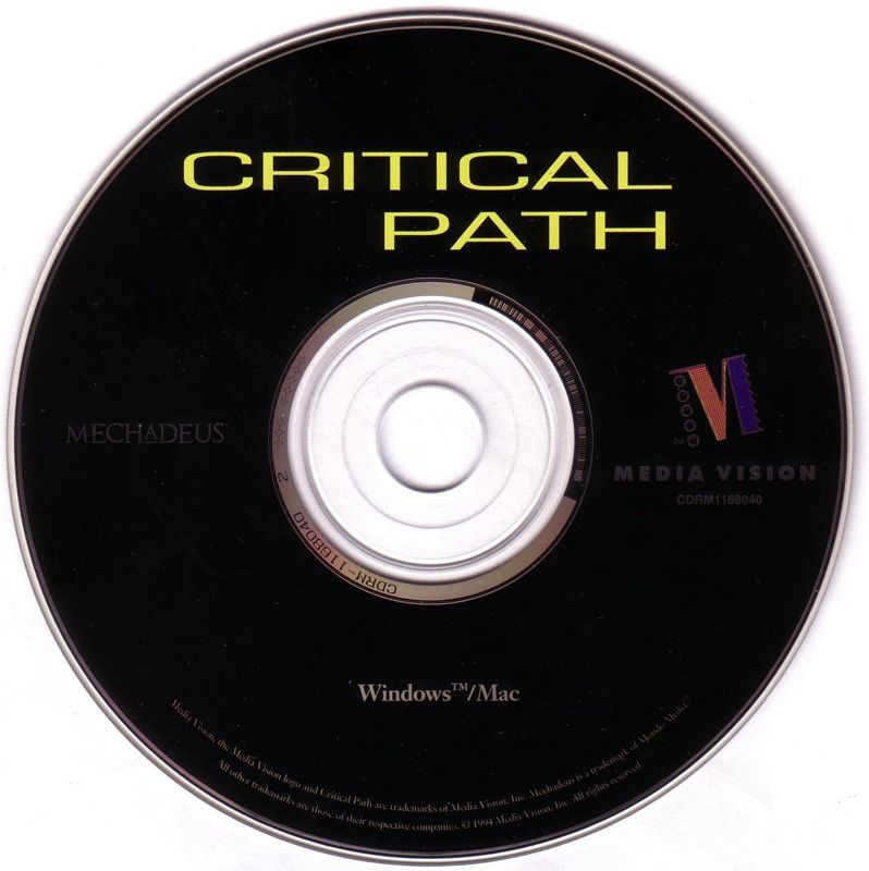Critical Path 1993 Windows 3.X CD by PC Gamez USA
