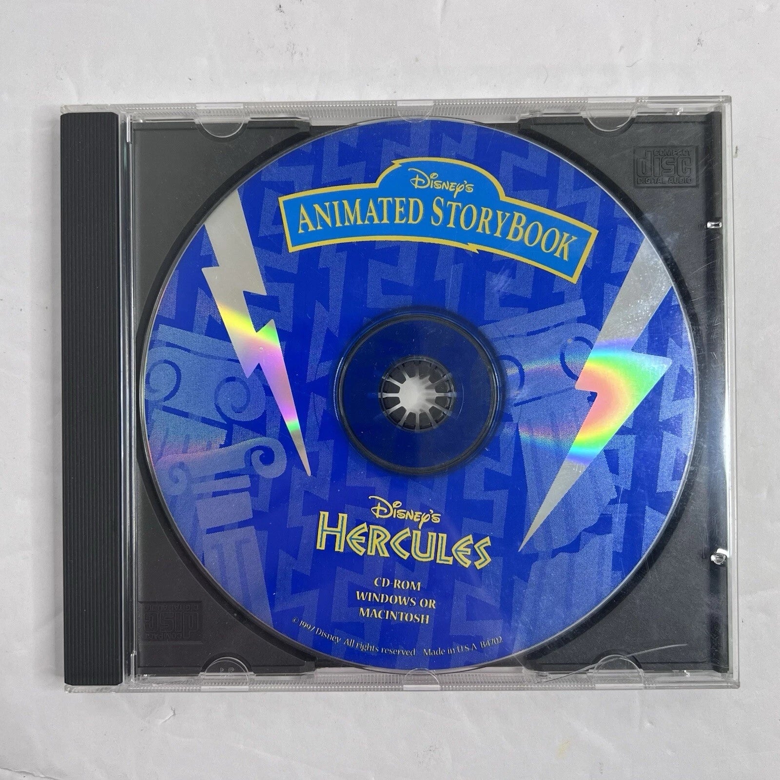 Disney Hercules Animated Story Book CD for Windows – PC Gamez USA