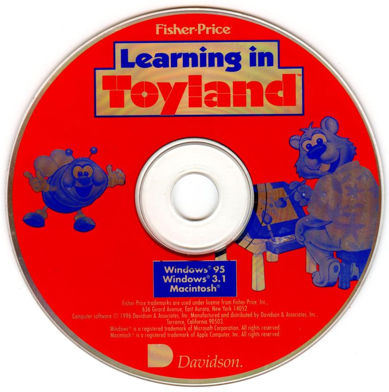 Fisher-Price Learning in Toyland Windows CD – PC Gamez USA