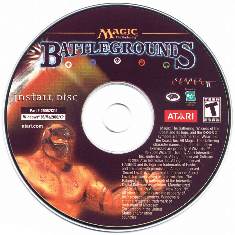 Magic - The Gathering - Battlegrounds Disc 1-2 PC CD Game – PC Gamez USA