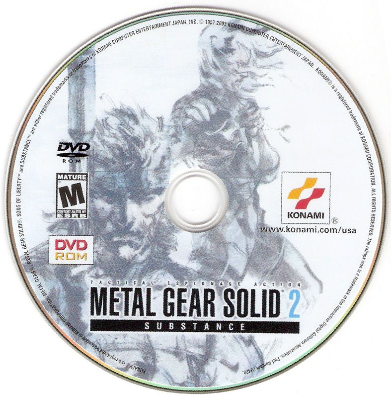 Metal Gear Solid 2 Substance: PC Edition from PC Gamez USA