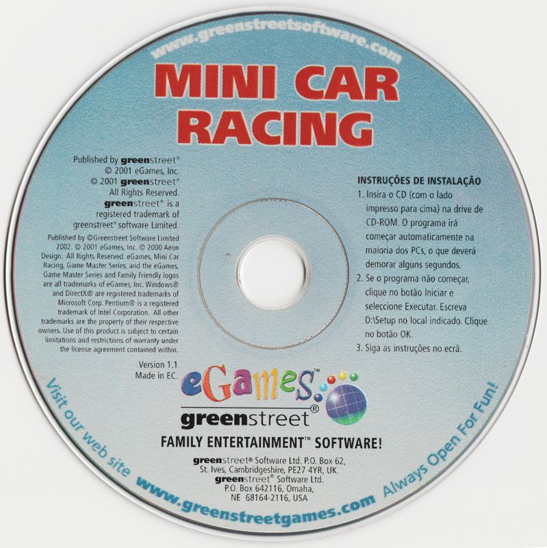 Mini Car Racing Microsoft Windows PC CD Exciting Game – PC Gamez USA