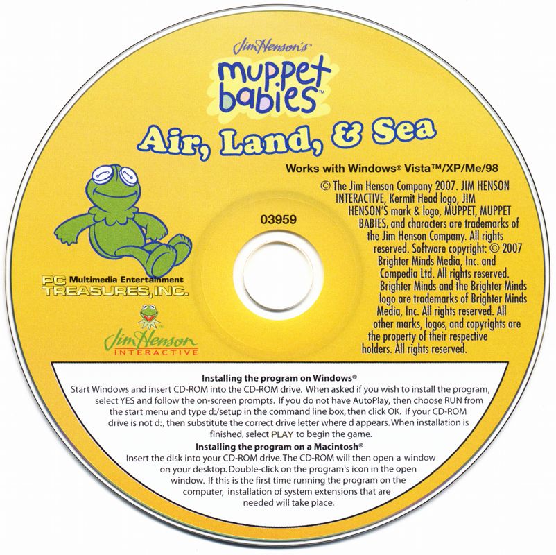 Muppet Babies Air Land Sea by PC Gamez USA