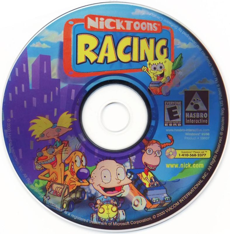 NickToons Racing Microsoft Windows PC CD Game Adventure – PC Gamez USA