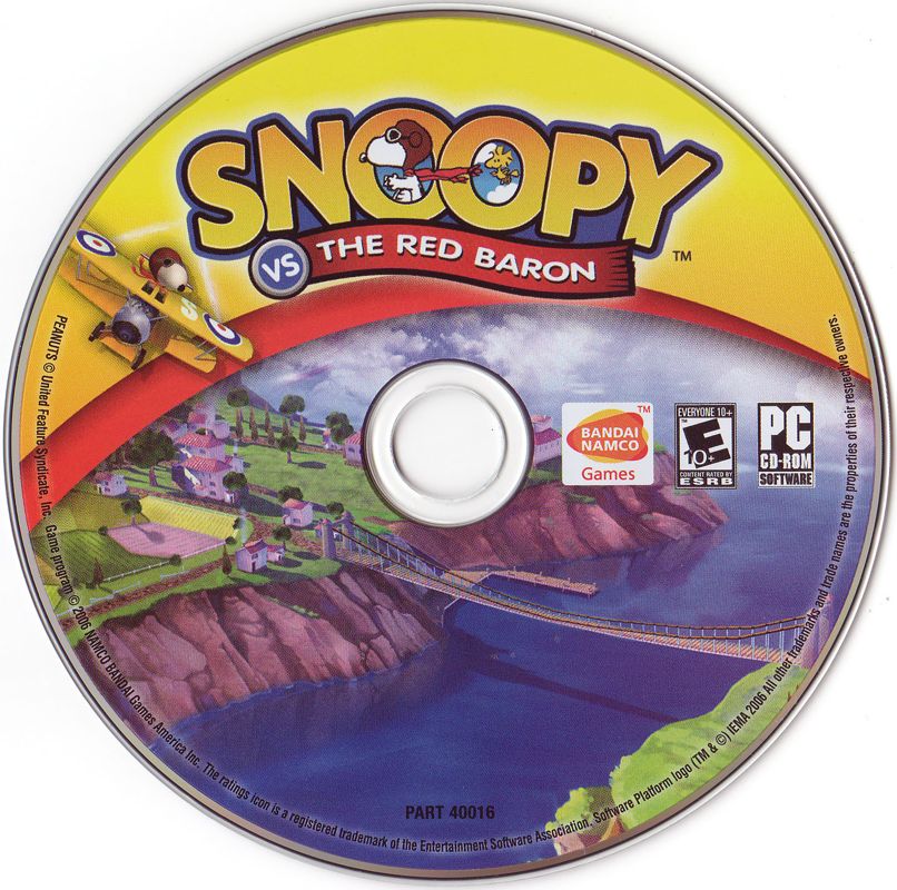 Snoopy VS The Red Baron PC Game CD by PC Gamez USA