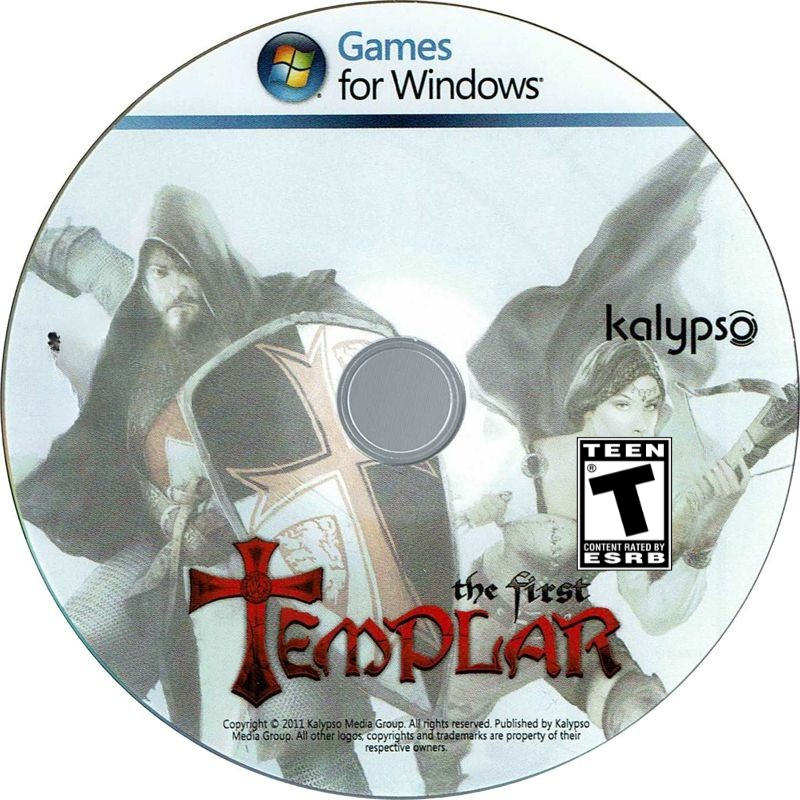 The First Templar Windows PC DVD by PC Gamez USA