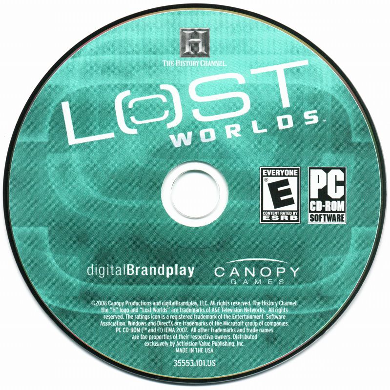 The History Channel Lost World PC CD Game – PC Gamez USA